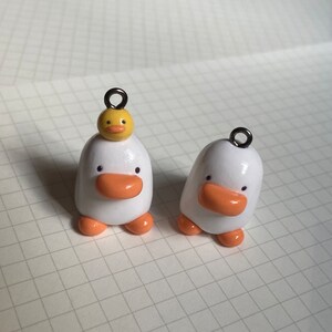 Duck Clay Charms : - Etsy