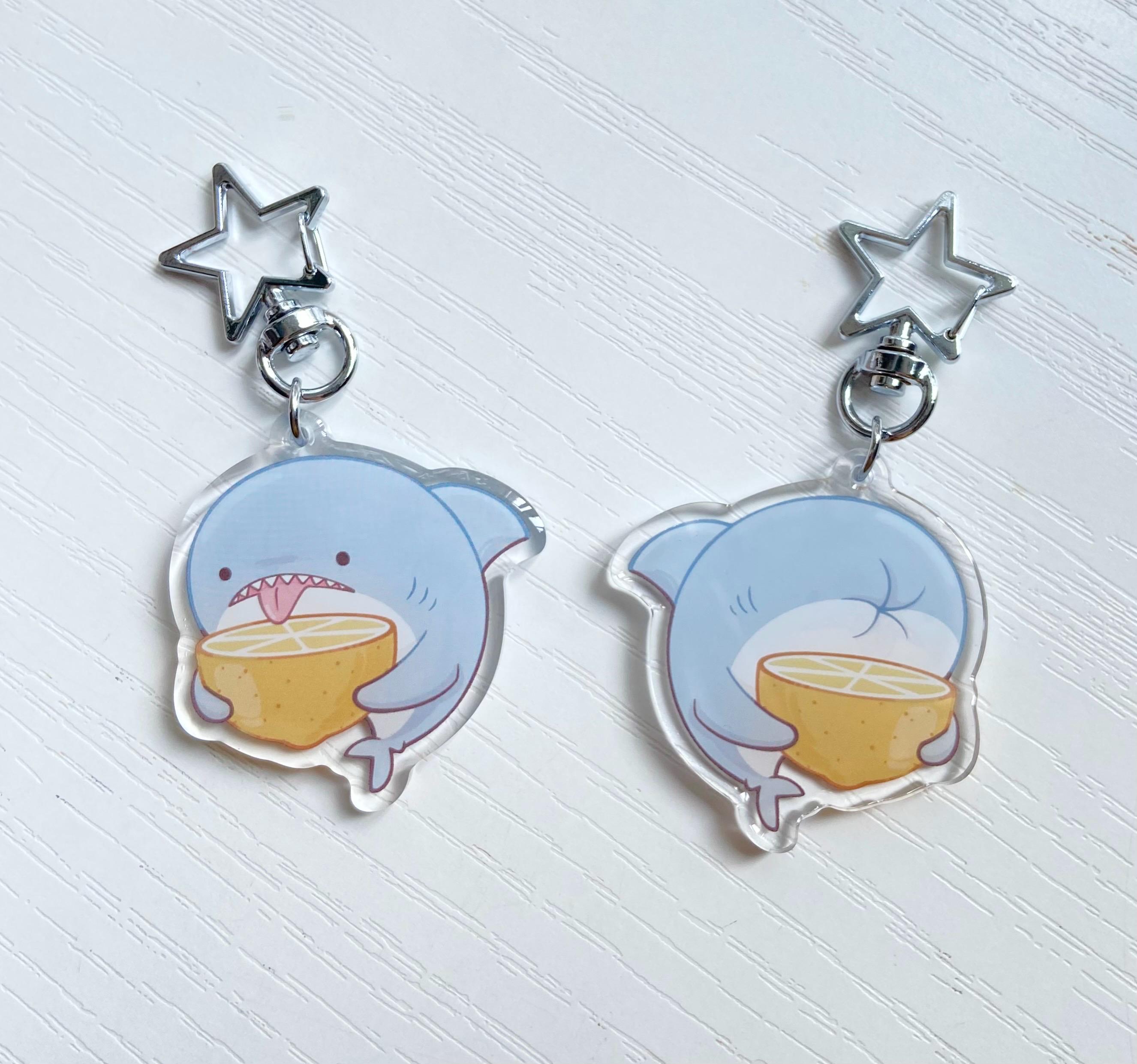 Cute Animal (mostly Sharks) Acrylic Epoxy Keychains - Etsy