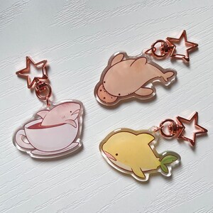 Shark Epoxy Keychains - Etsy
