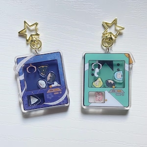 WHA Claw Machine Shaker Keychain - Etsy