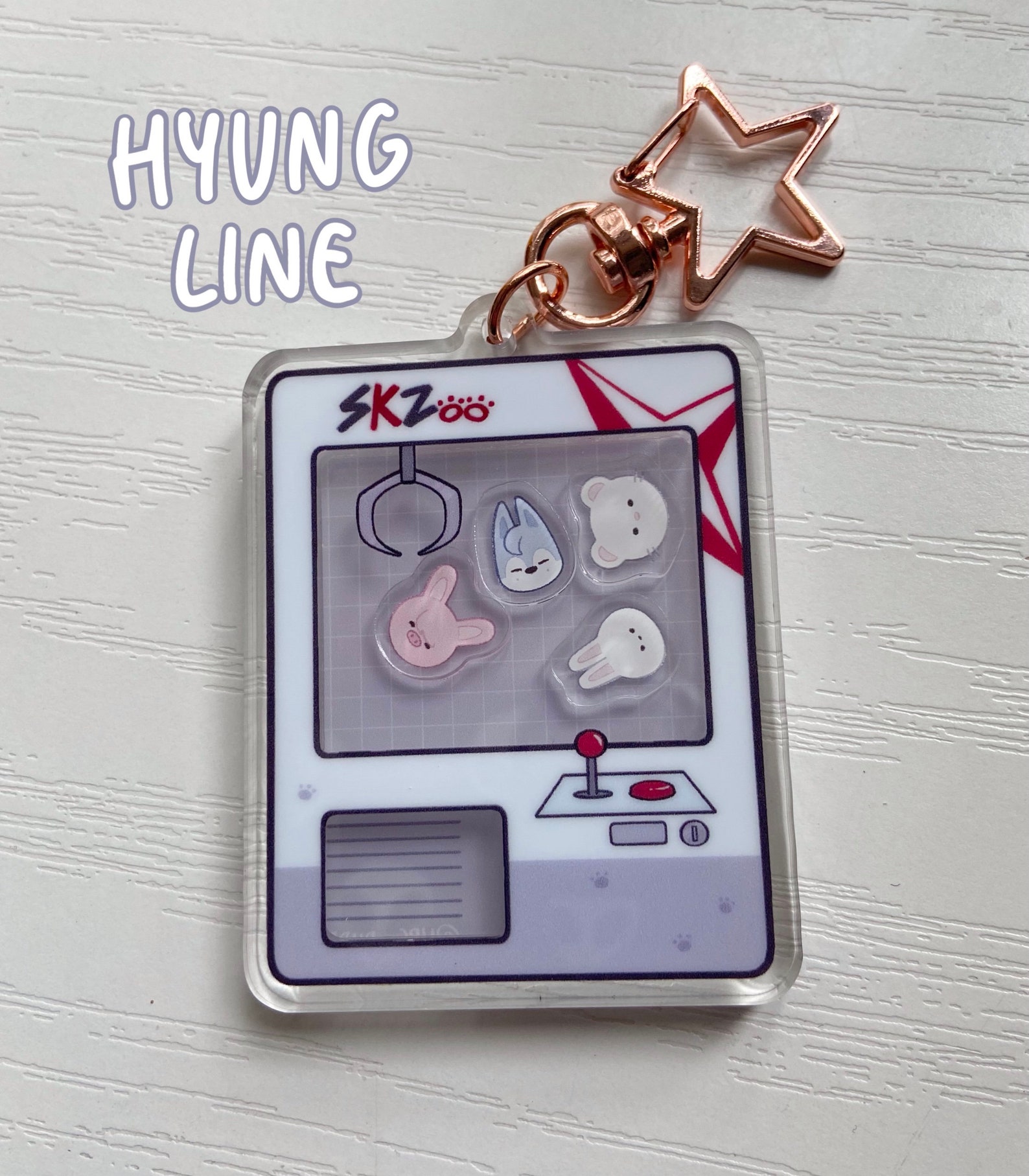 Skzoo Shaker Charms (stray Kids Keychain) - Etsy