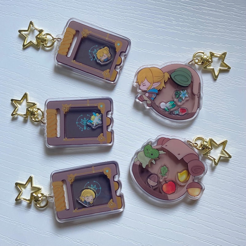 Zelda Botw Link Keychain - Etsy UK