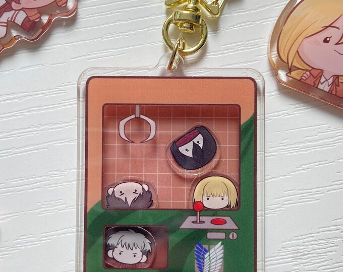 Shaker Keychain Aot - Etsy