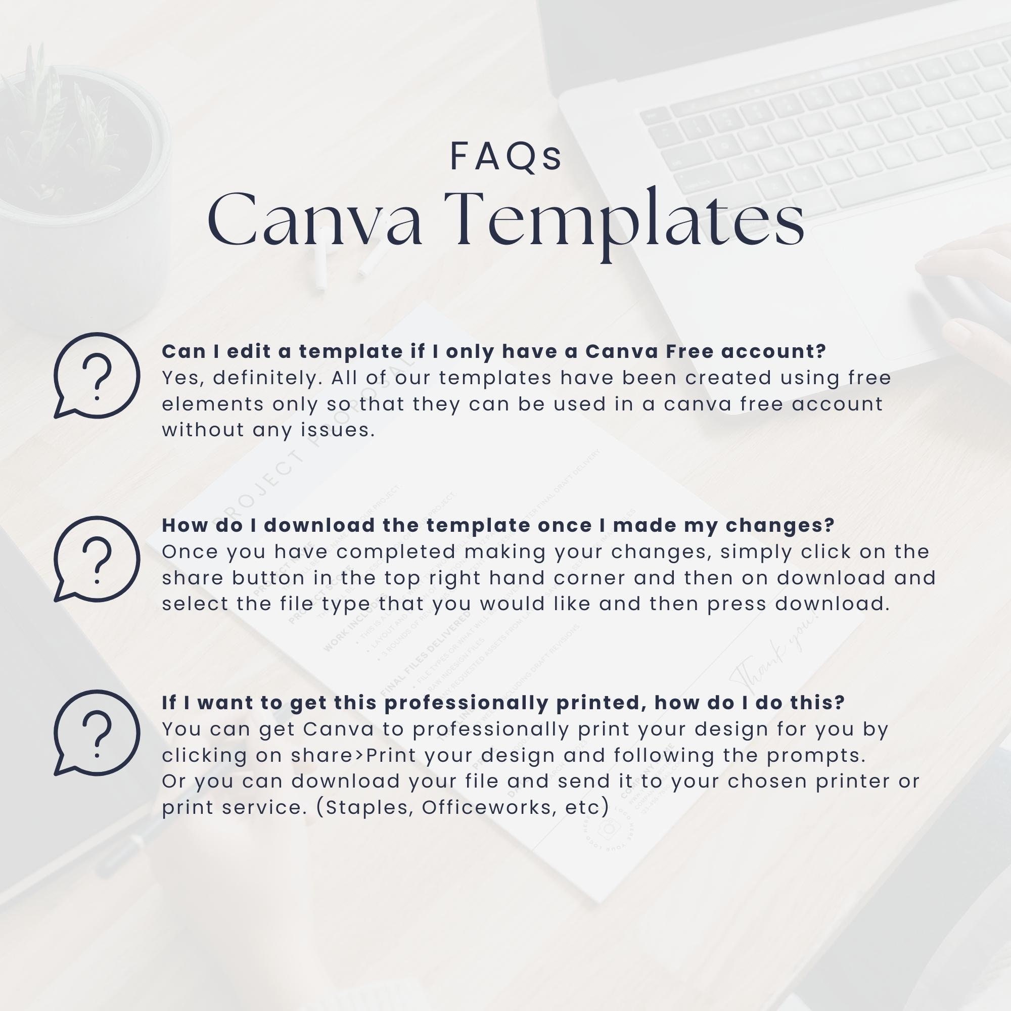 Project Plan Proposal Template | Creative Project Quote | Elegant Work ...