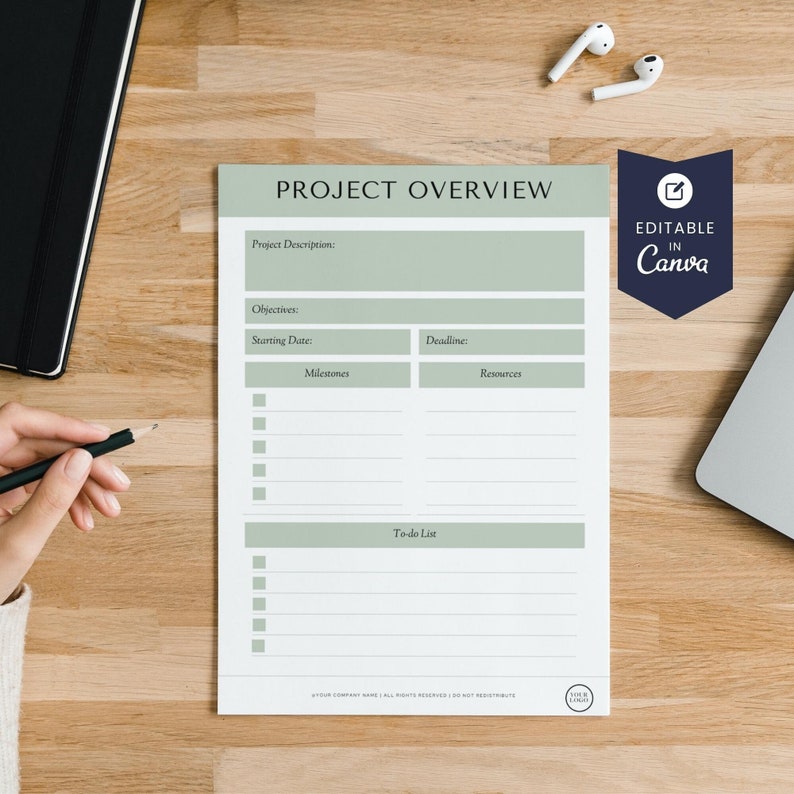 Project Breakdown Plan Overview Project Delivery Template - Etsy