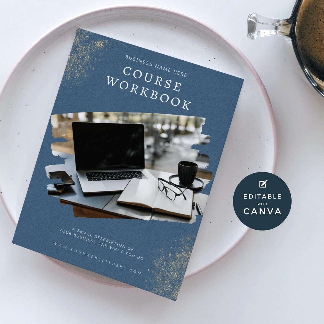 Editable Workbook Template | Canva Coaching Ebook | Customizable Lead ...
