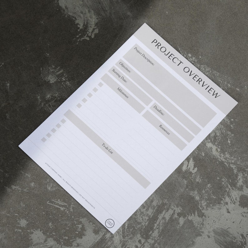 Project Breakdown Plan Overview, Project Delivery Template, Overview ...