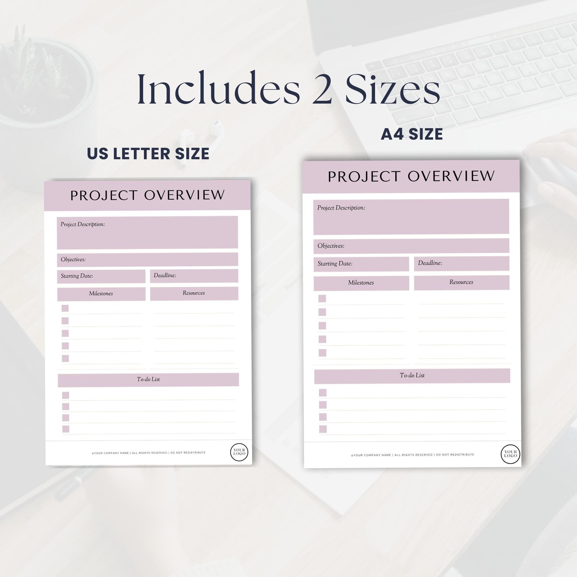 Project Breakdown Plan Overview, Project Delivery Template, Overview ...