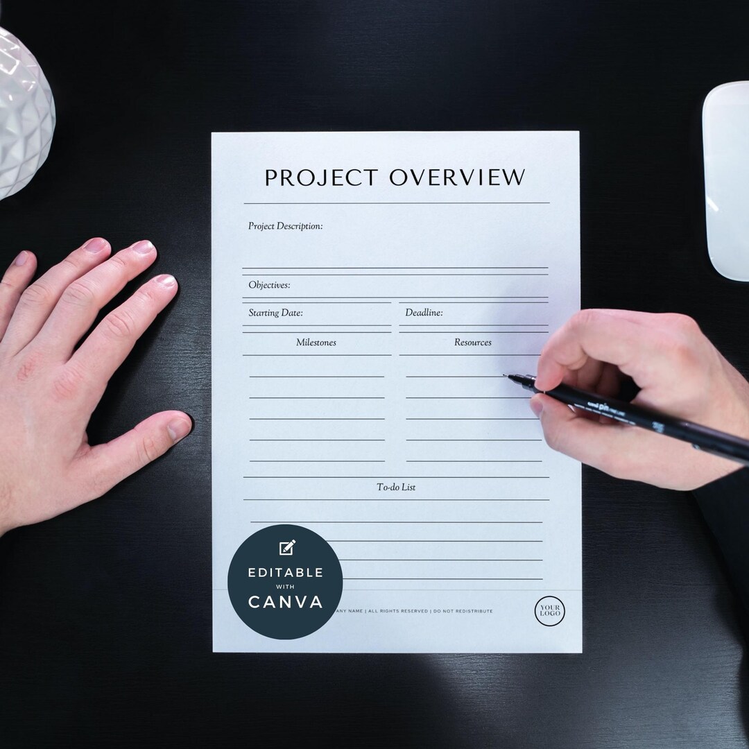 Project Breakdown Plan Overview, Project Delivery Template, Overview ...