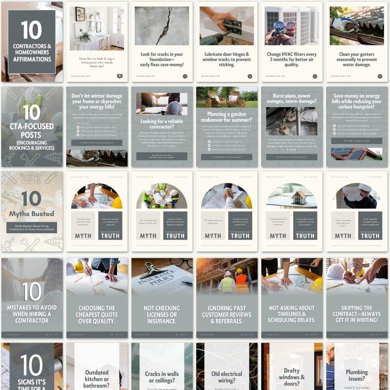 Construction Social Media Posts, Construction Instagram Posts ...