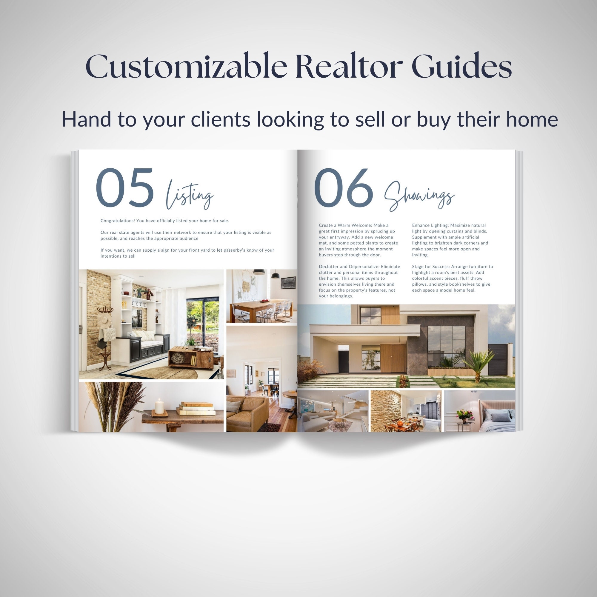Real Estate Home Buyer and Seller Guide Bundle, Real Estate Template ...