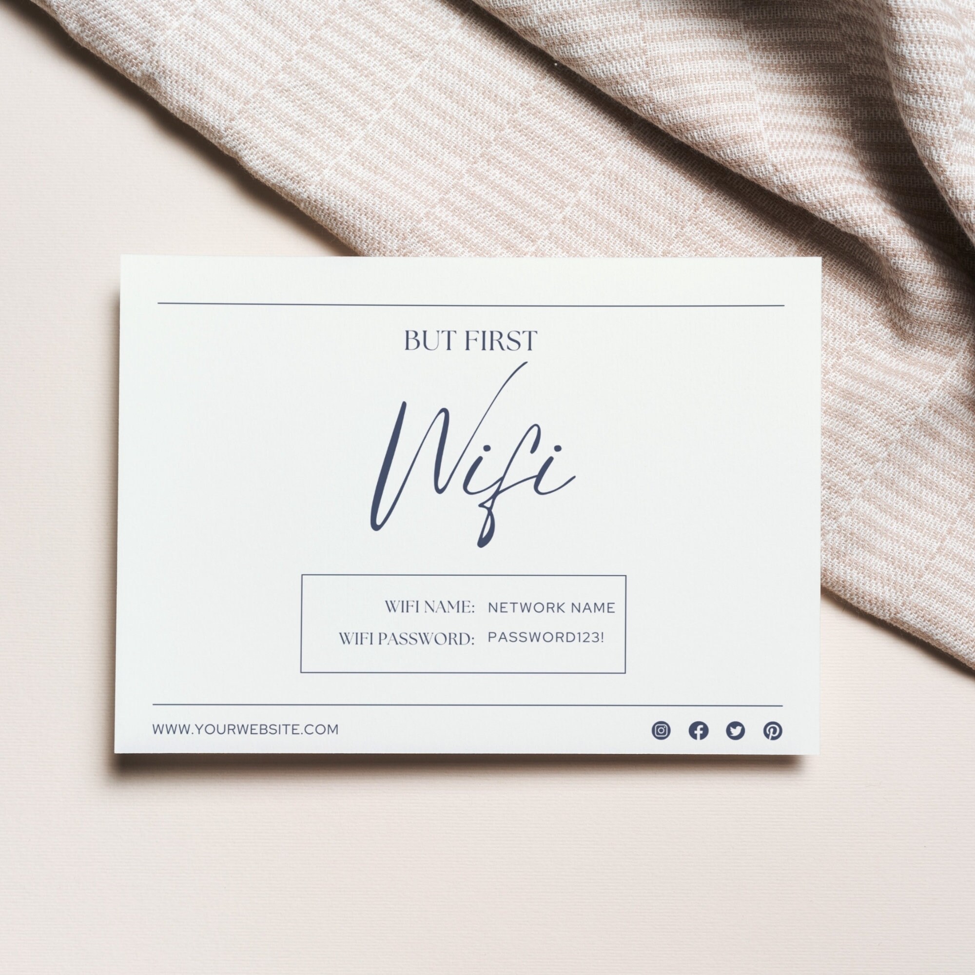 Airbnb Welcome Card Canva, VRBO Host Hello, Editable Rental Template ...