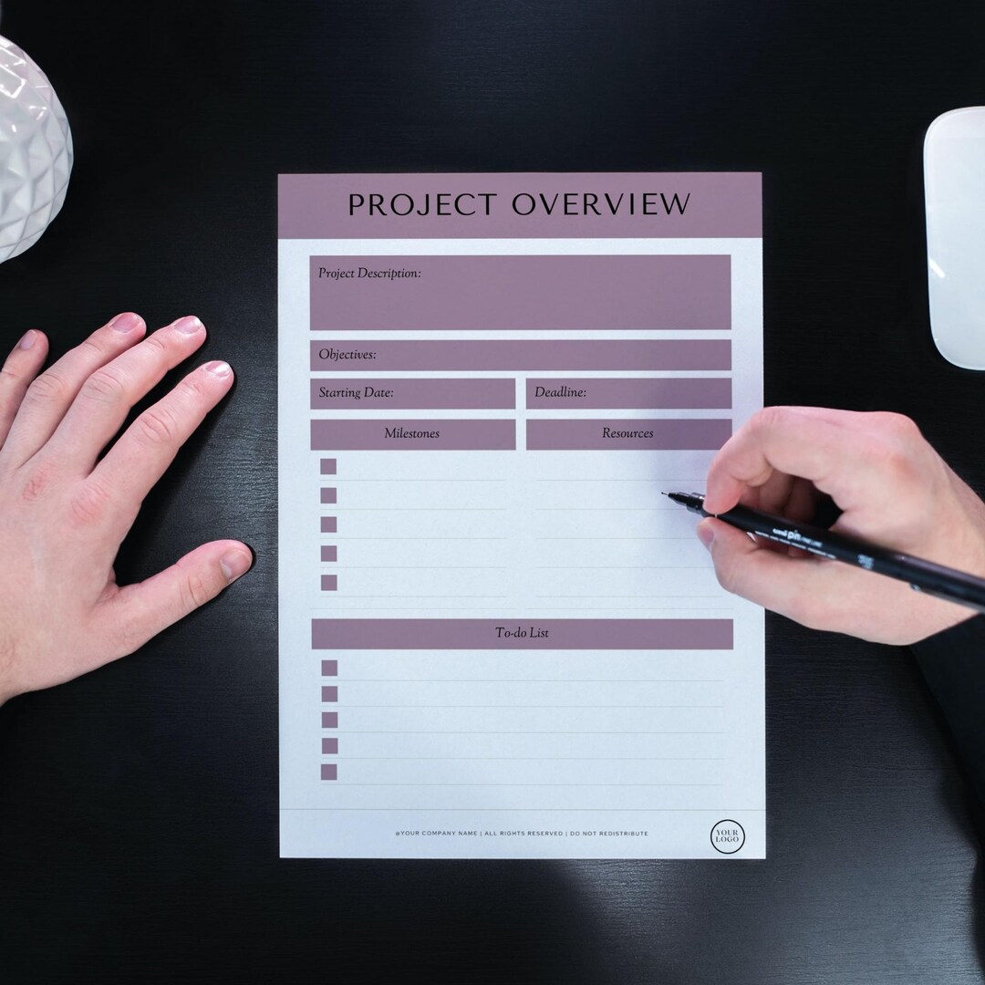 Project Breakdown Plan Overview, Project Delivery Template, Overview ...