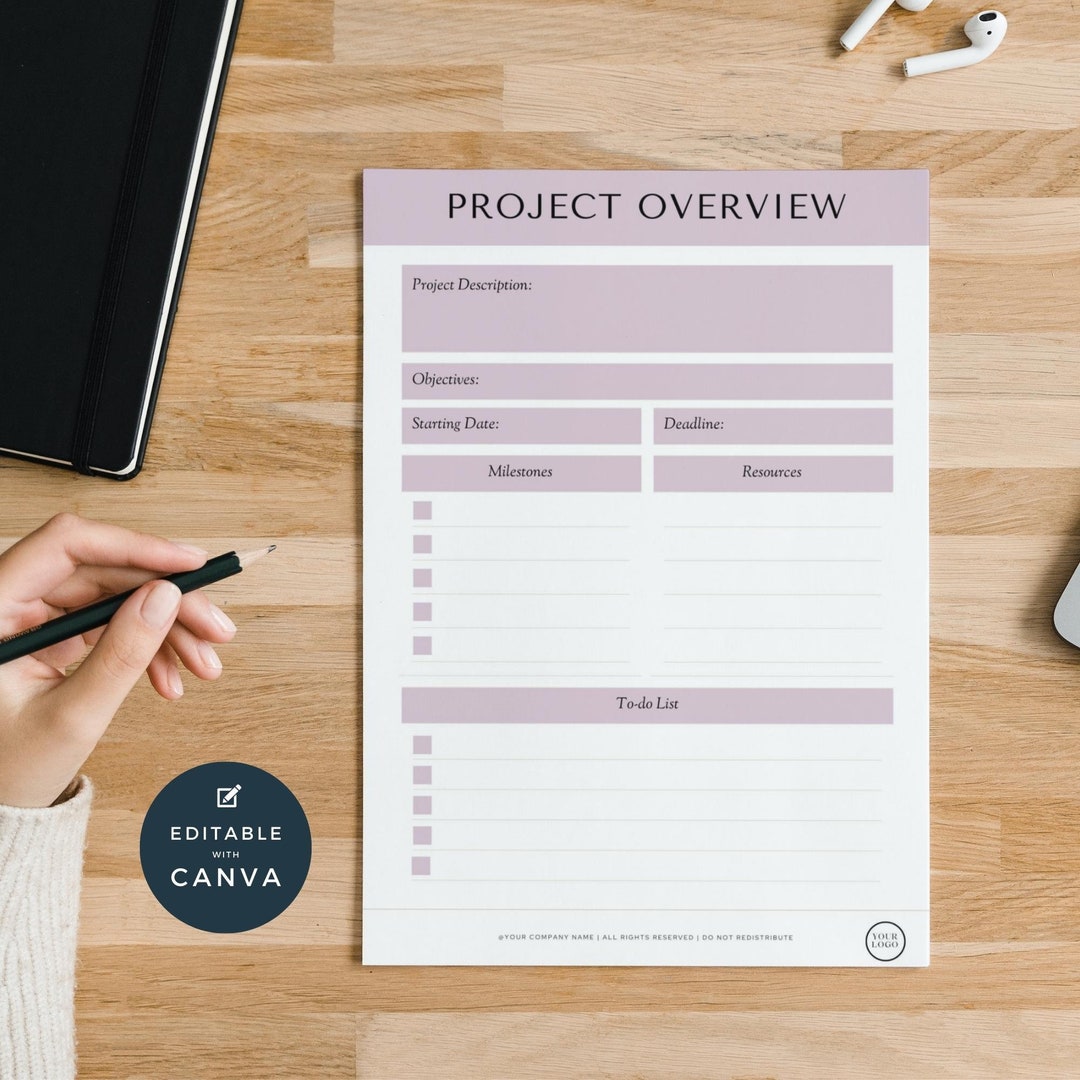 Project Breakdown Plan Overview, Project Delivery Template, Overview ...