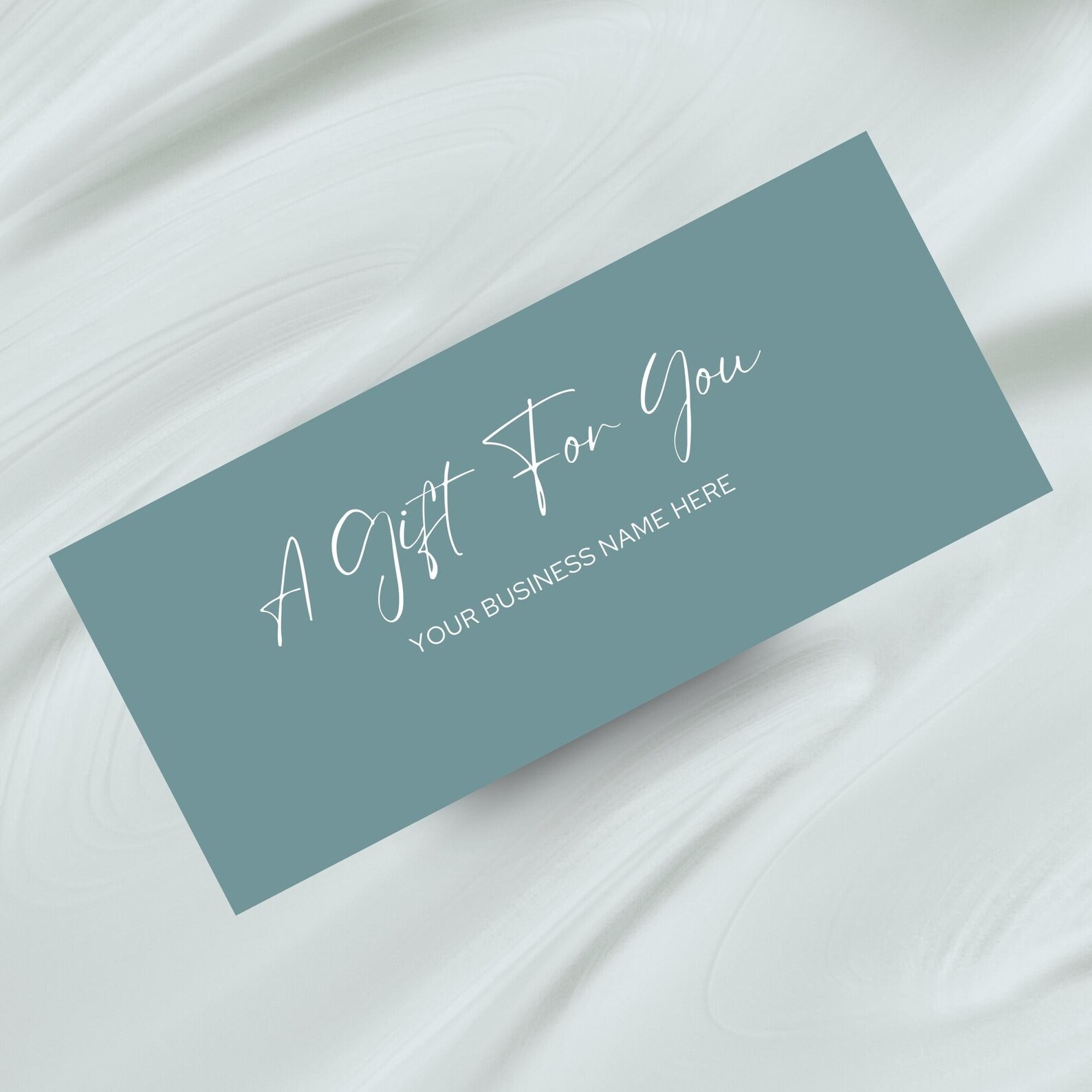 Small Business Gift Certificate Template, Editable Gift Certificate Template, Printable Gift ...