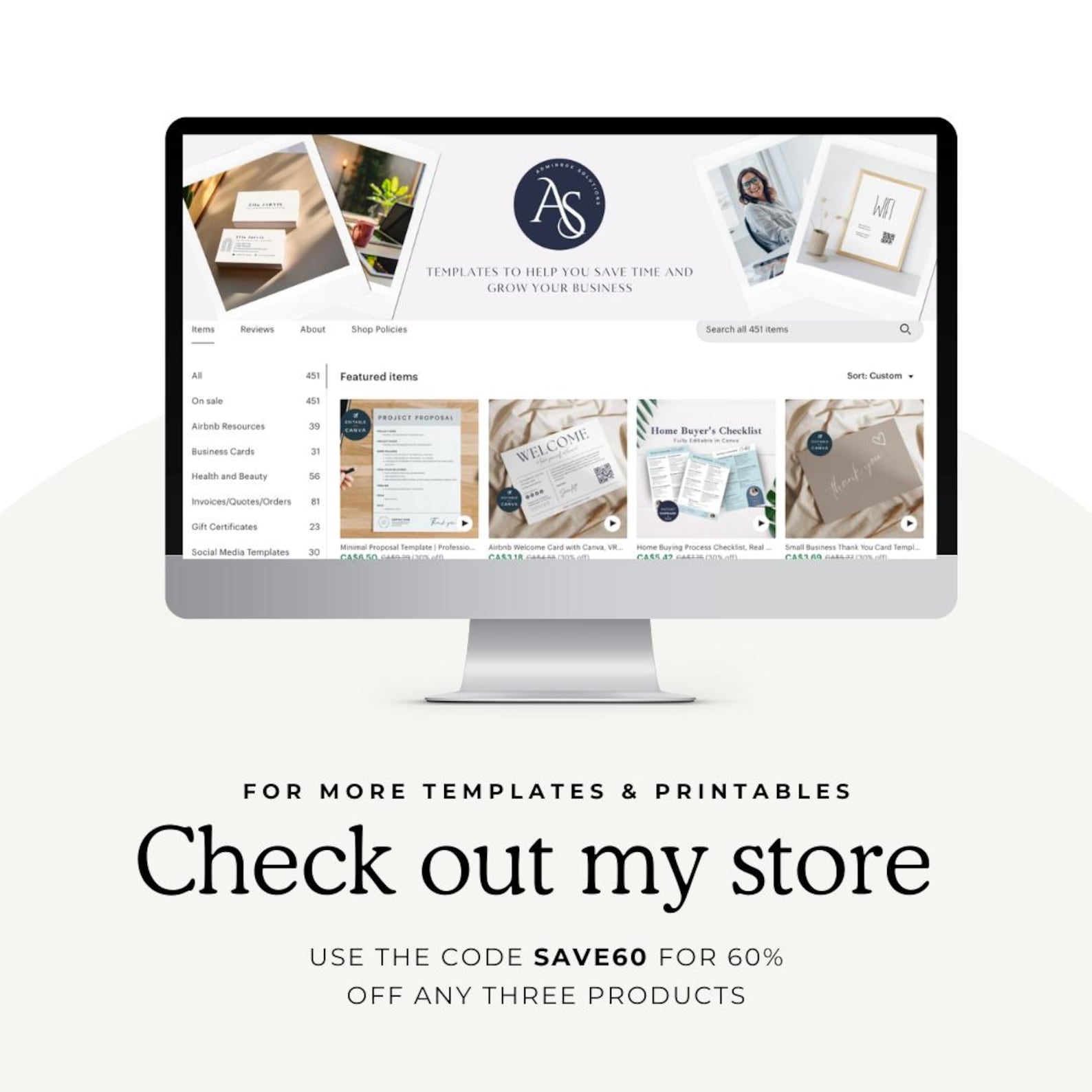 30 Business Instagram Post Templates for Canva | Creative Retail ...