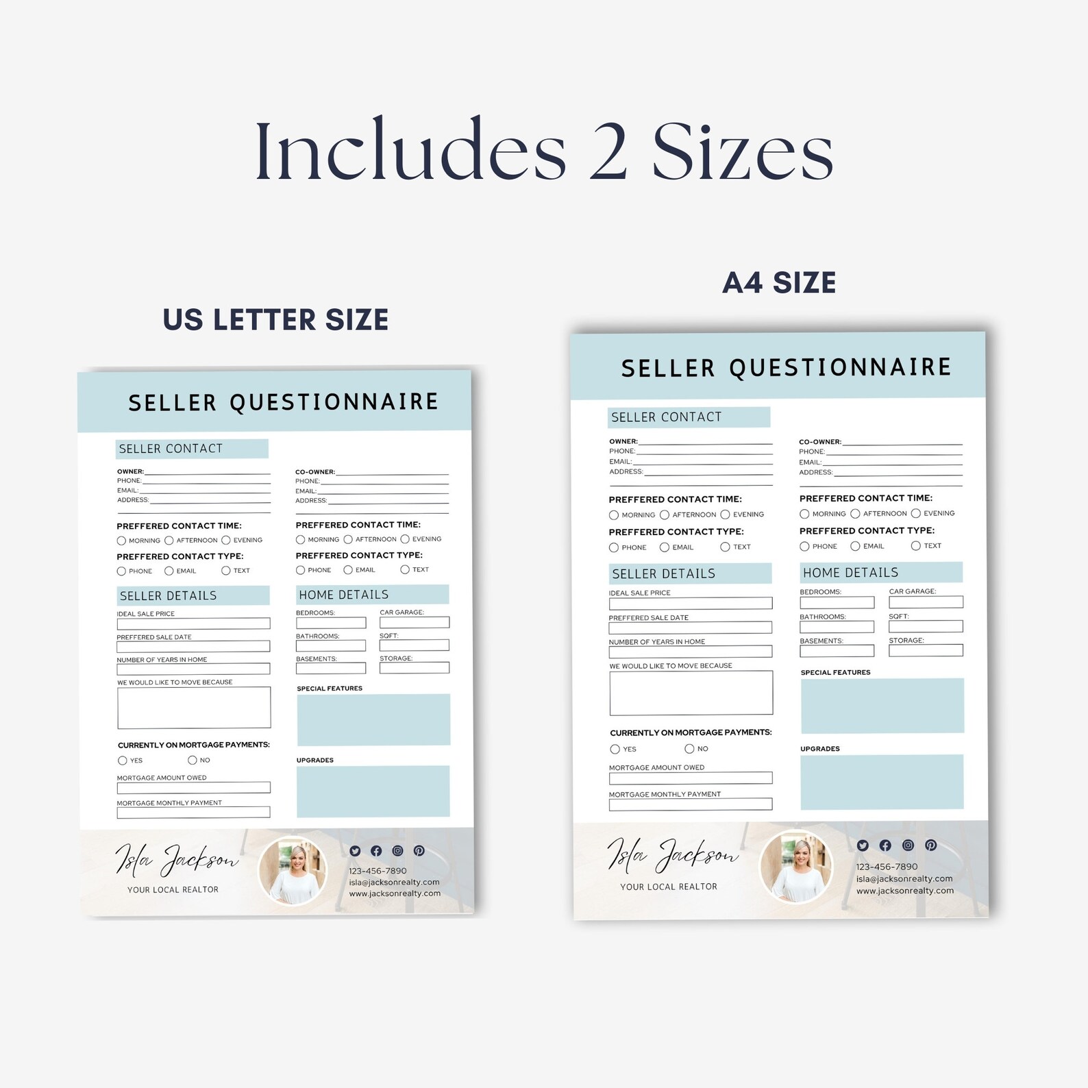 Home Selling Process Checklist, Real Estate Template, Canva Realtor ...