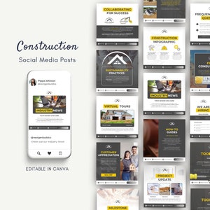 Construction Social Media Posts, Construction Instagram Posts ...