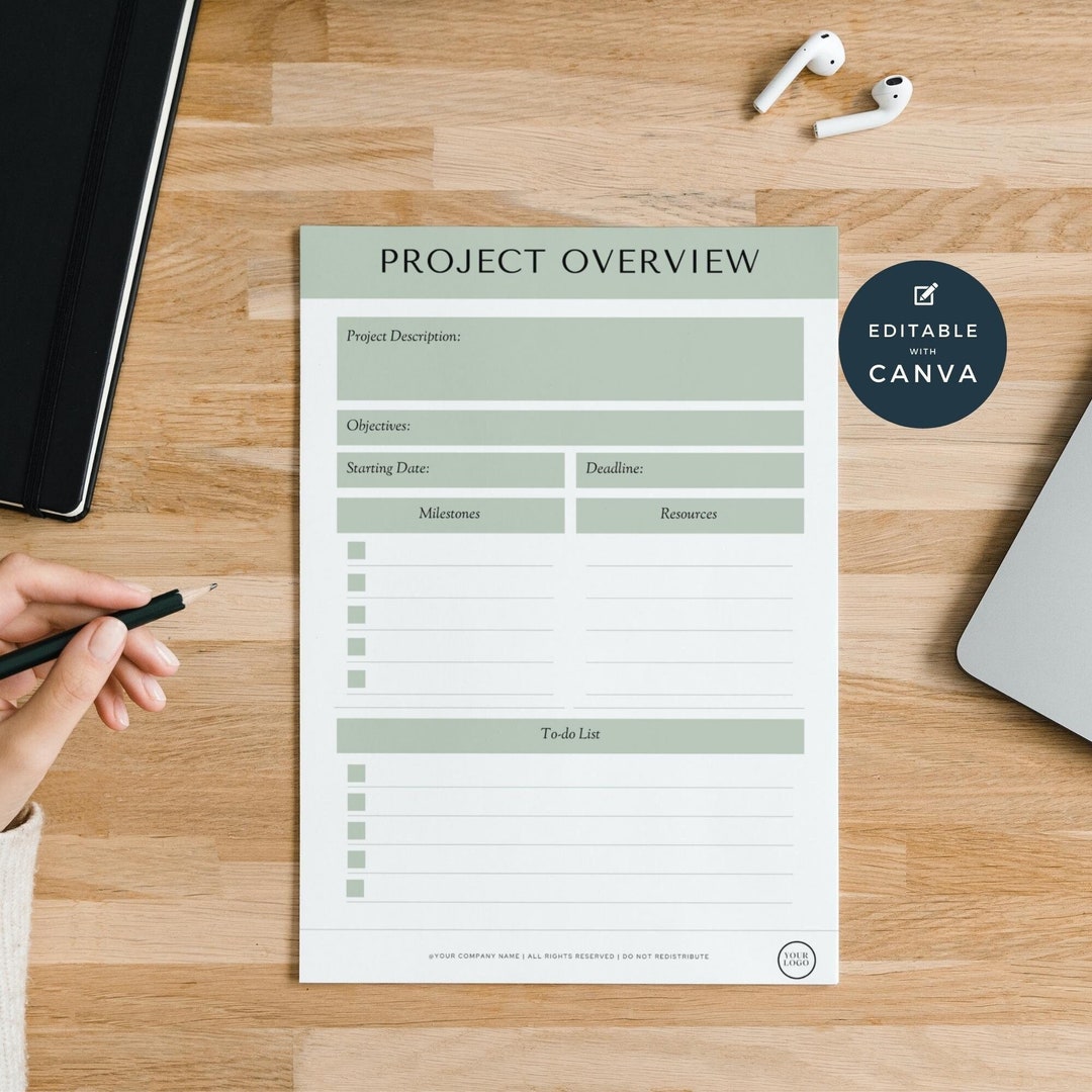Project Breakdown Plan Overview, Project Delivery Template, Overview ...