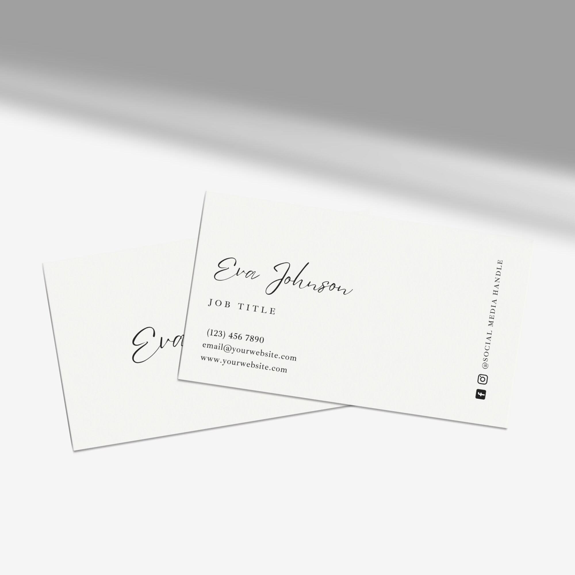 Mental Health Therapist Business Card, Marketing Material for Counselor ...