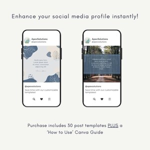 30 Business Instagram Post Templates for Canva | Creative Retail ...