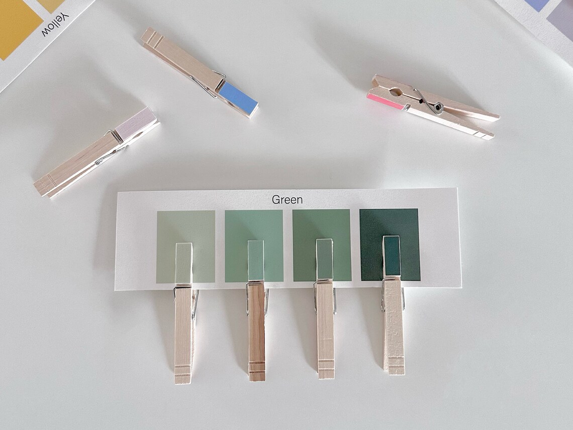 Color Matching & Sorting Activity With Clothespins | Fine Motor Skills ...