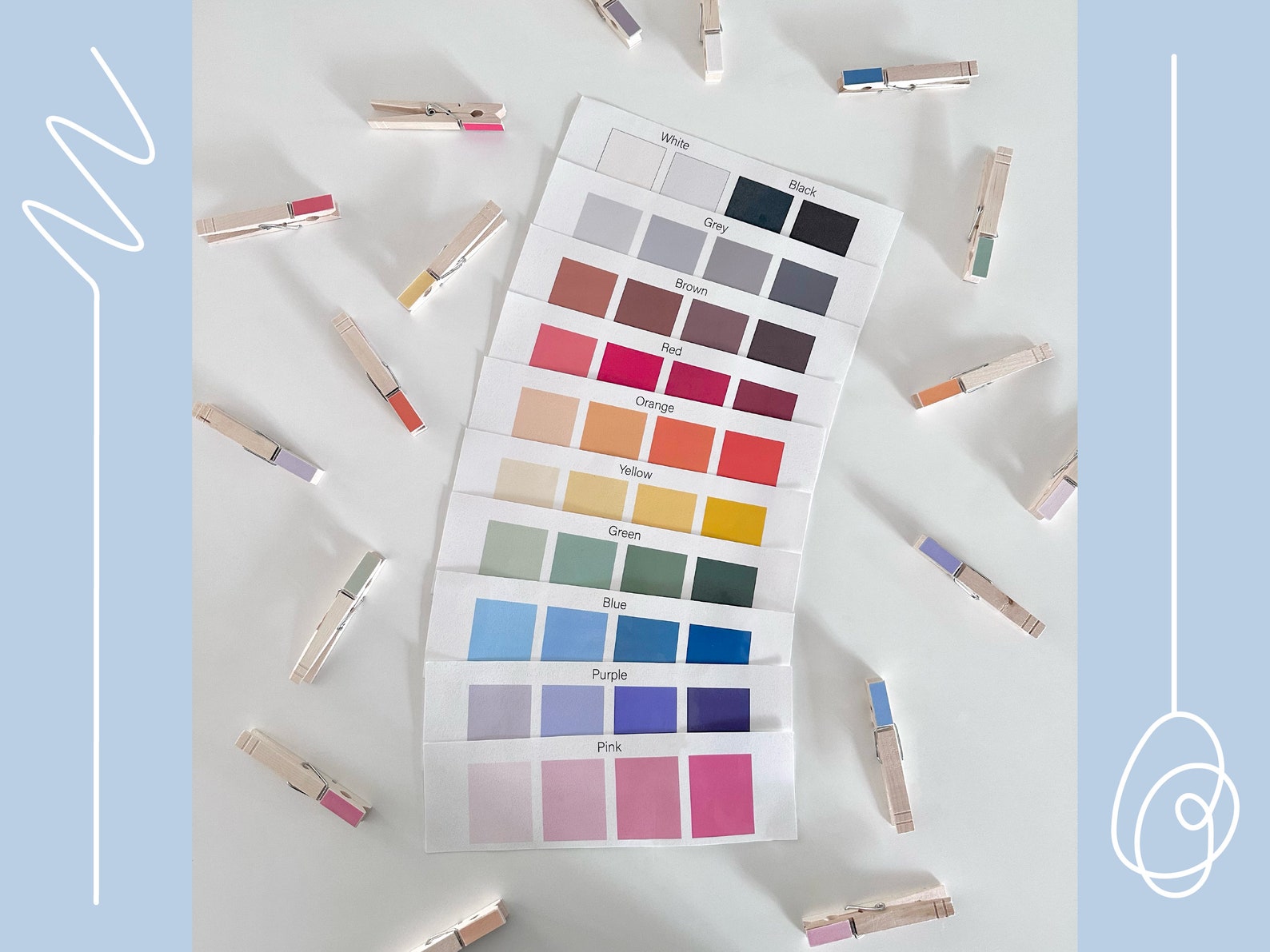 Color Matching & Sorting Activity With Clothespins | Fine Motor Skills ...