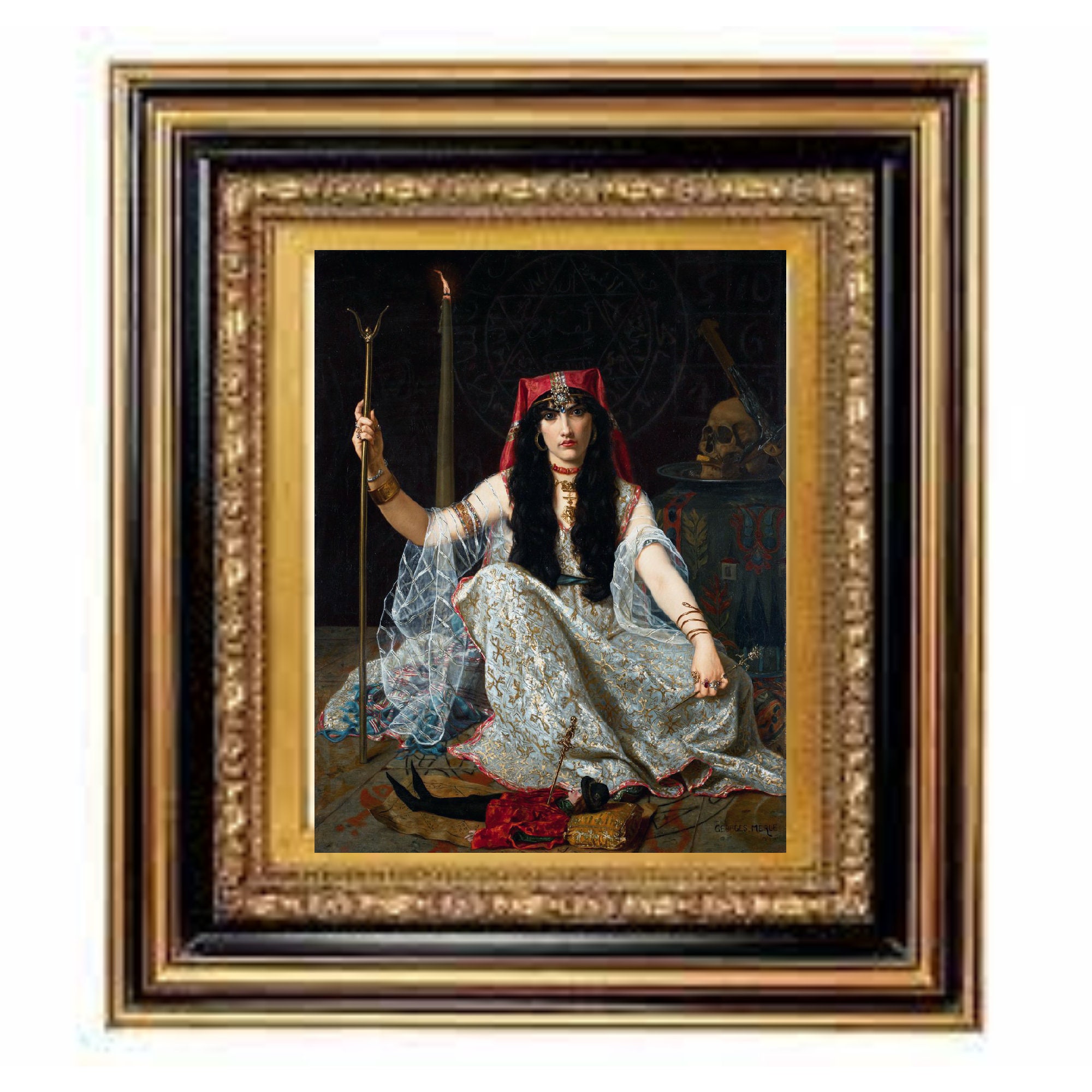 Witch Decor, Witch Print, Witch Art, Vintage Witch, Vintage Witch Print ...