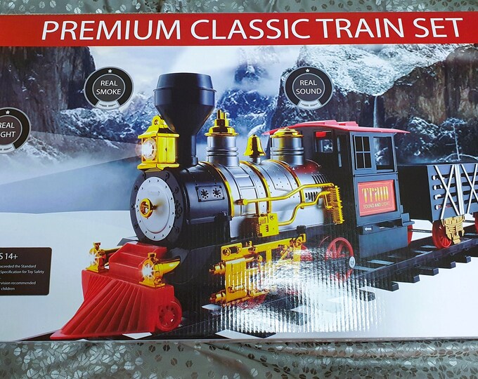 Mota Premium Classic Train Set - Real Smoke, Sound & Light - Etsy