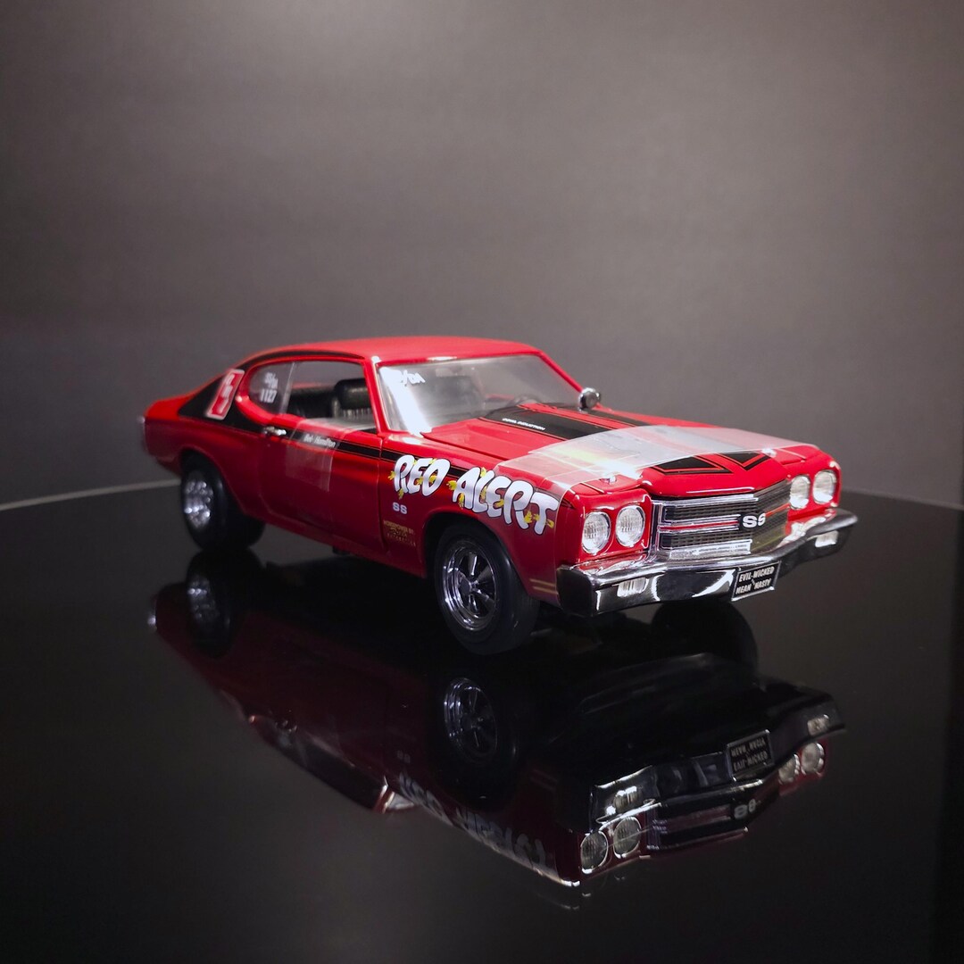 1970 Chevelle SS454 LS6 Red Alert Bob Hamilton's Super Stock 1/18 ...