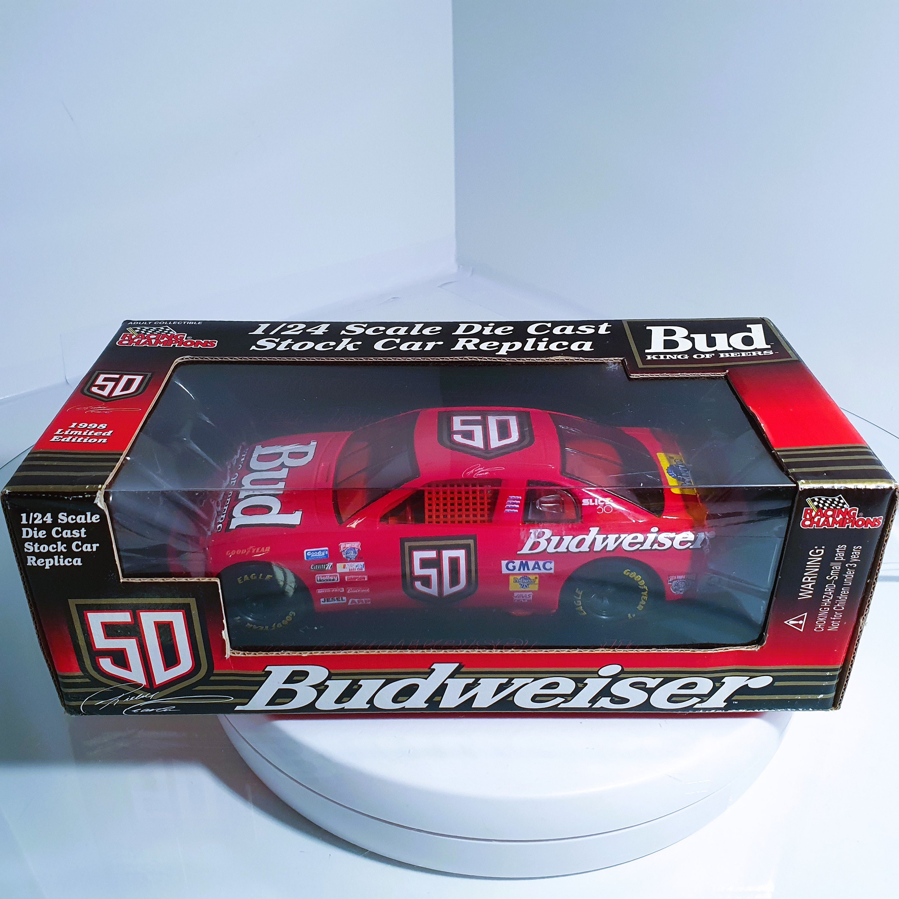Racing Champions Ricky Craven 50 Bud Nascar 50th Anniversary - Etsy