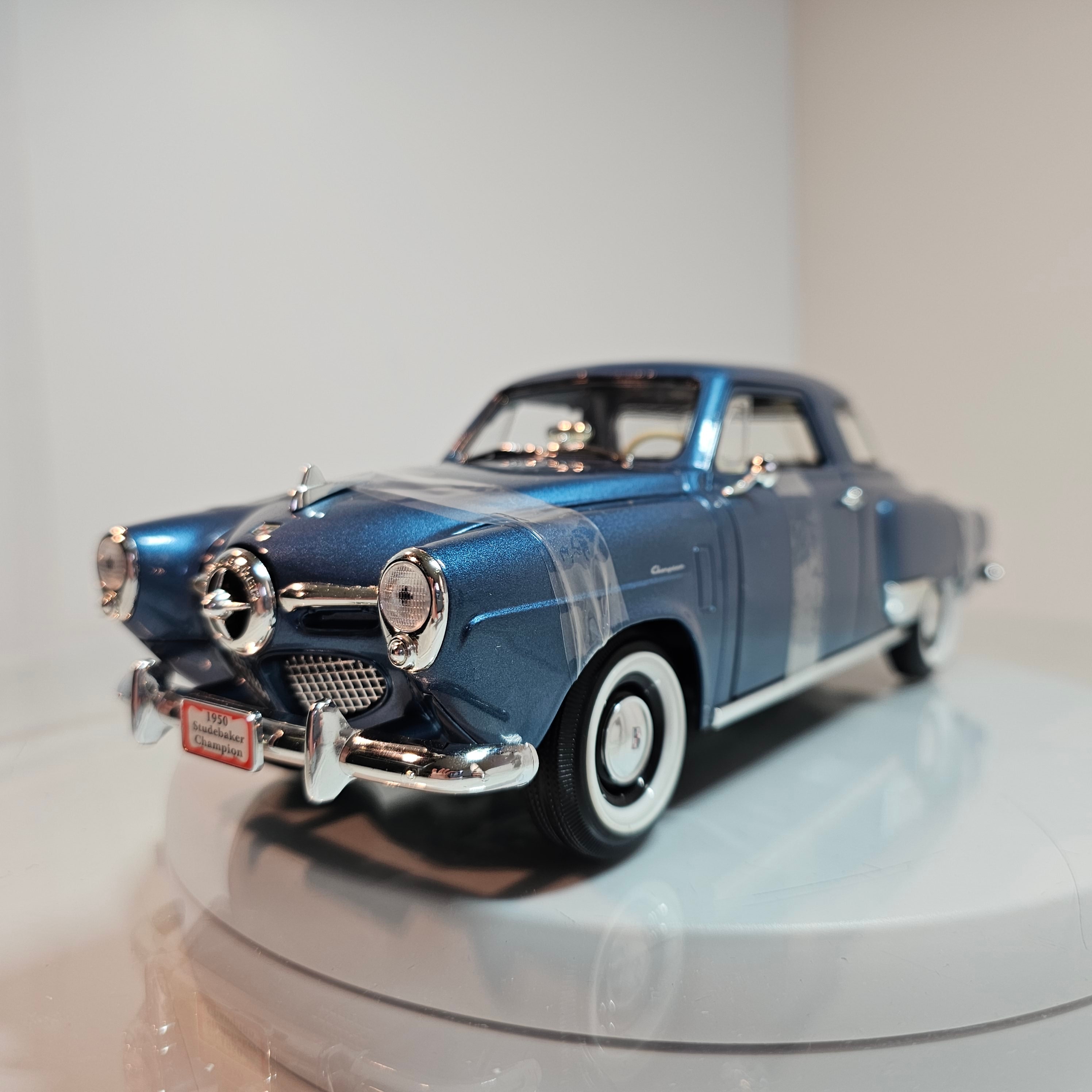 Road Signature 1/18 1950 Studebaker Champion Blue Collection Die-cast Metal\rare Replica Model ...