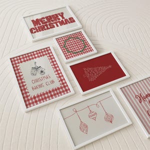 Christmas Wall Art Set of 14 Prints - Holiday Decor Printable ...