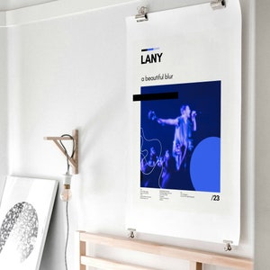 LANY Album Poster | Bedroom Wall Decor | Concert Poster | Work From ...