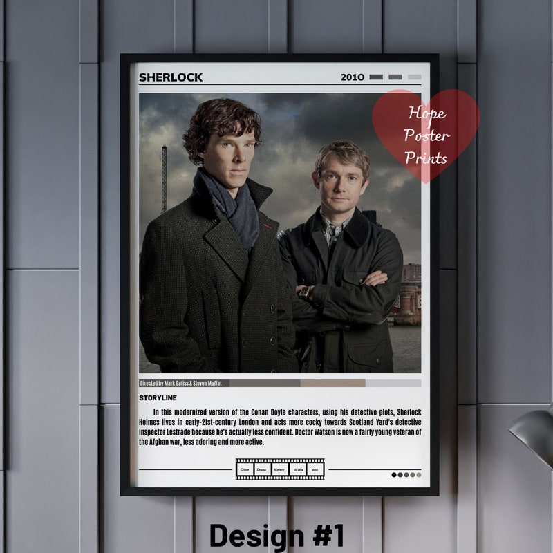 Sherlock Poster - Etsy