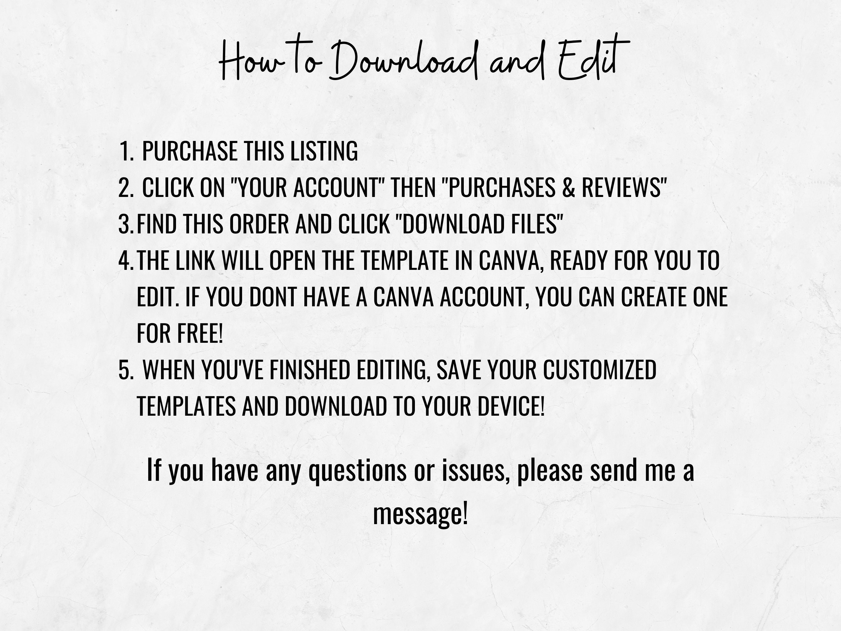 VACUUM BBL Pre & Post Care Template | Editable Body Contouring ...