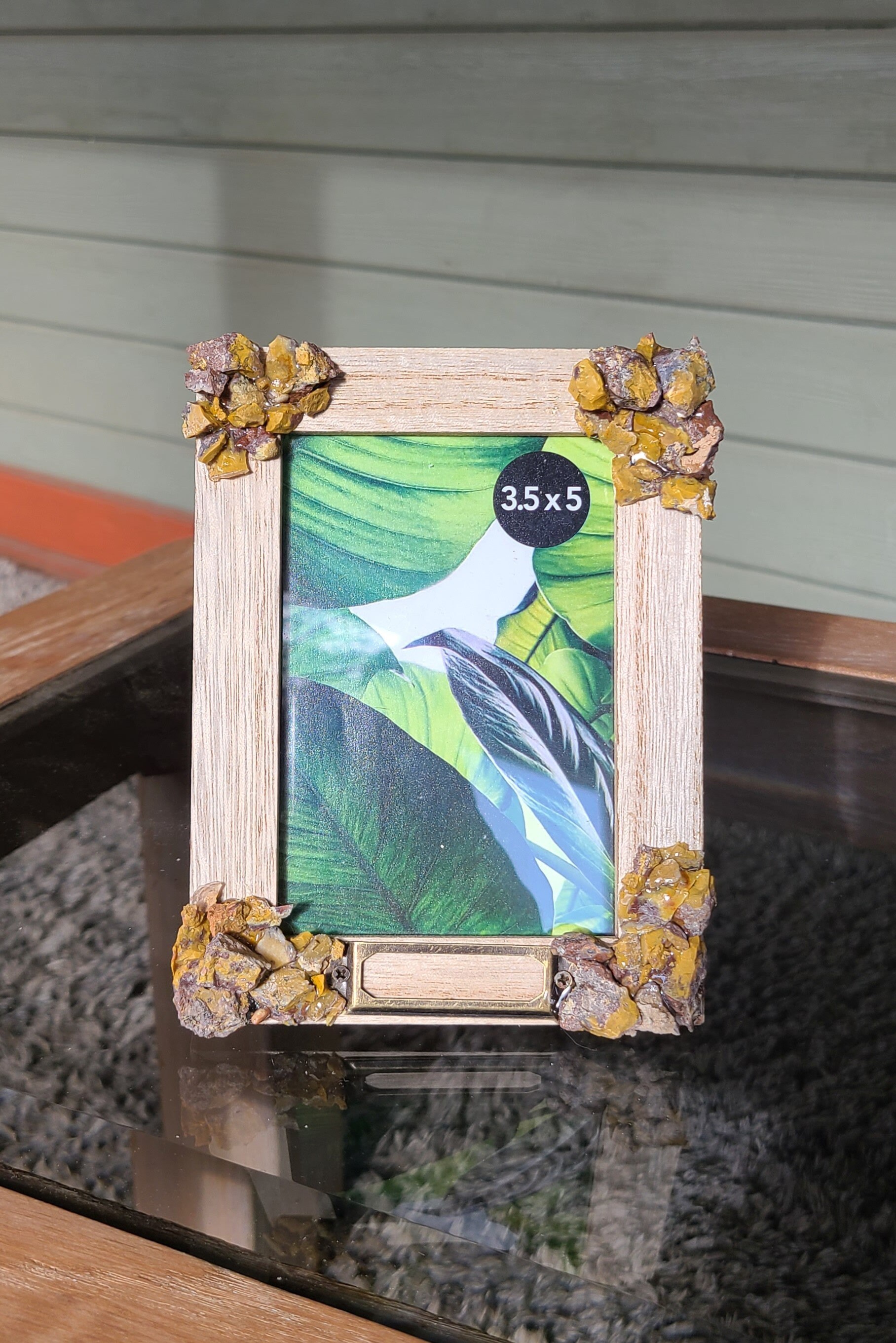 Stone Photo Frames Tabletop Picture Frame Unique Tabletop Picture Frame ...