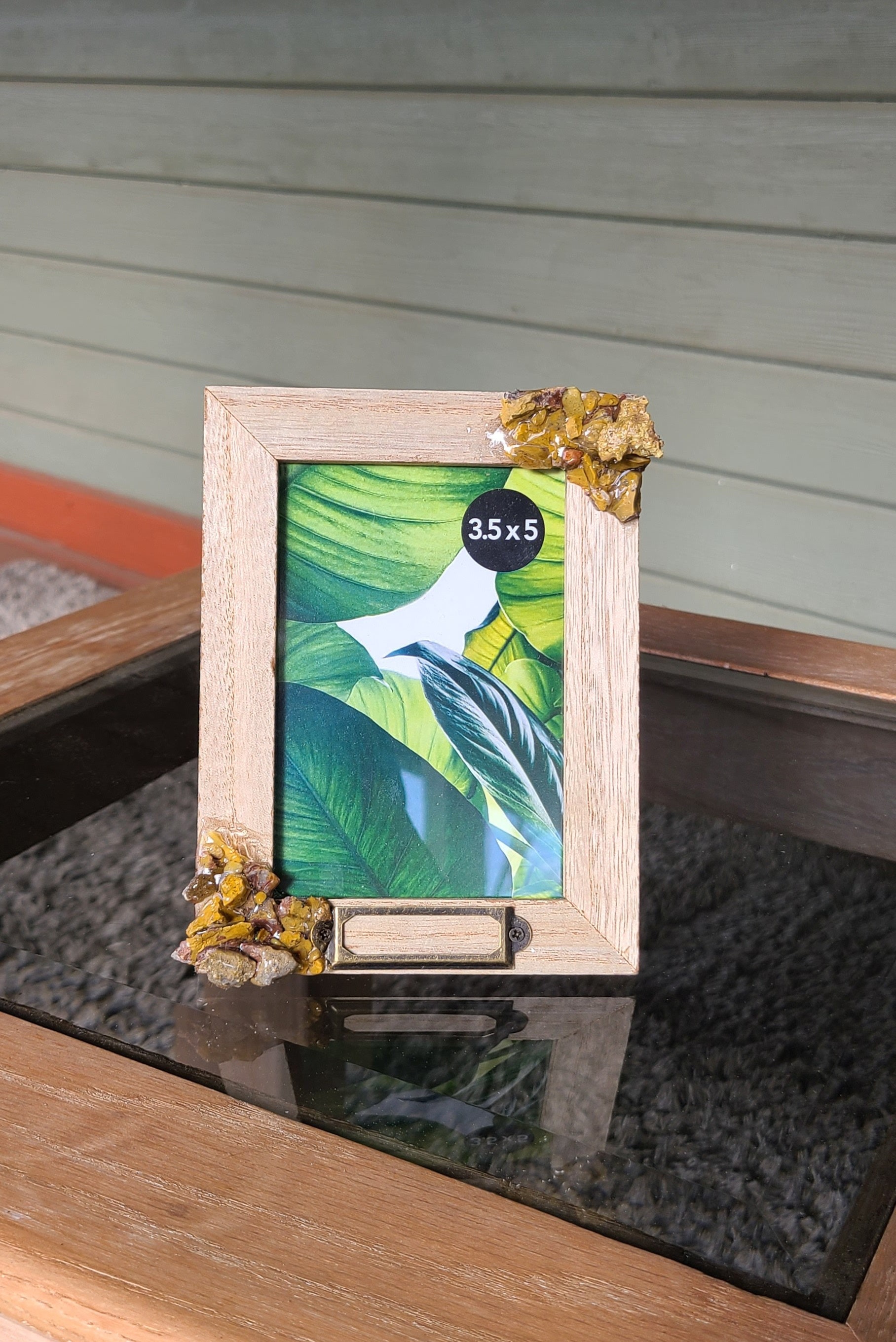 Stone Photo Frames Tabletop Picture Frame Unique Tabletop Picture Frame ...