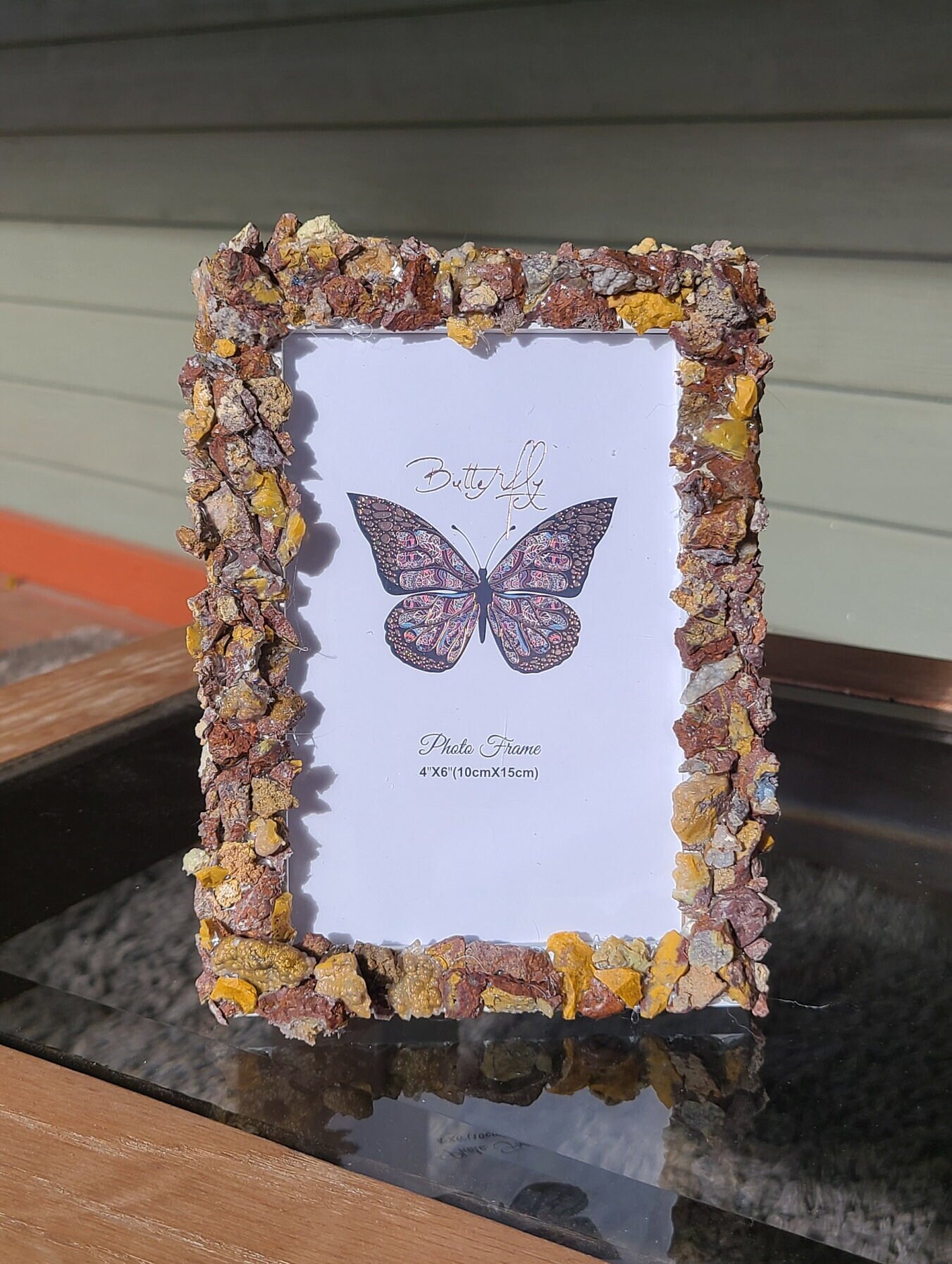 Stone Photo Frames Tabletop Picture Frame Unique Tabletop Picture Frame ...