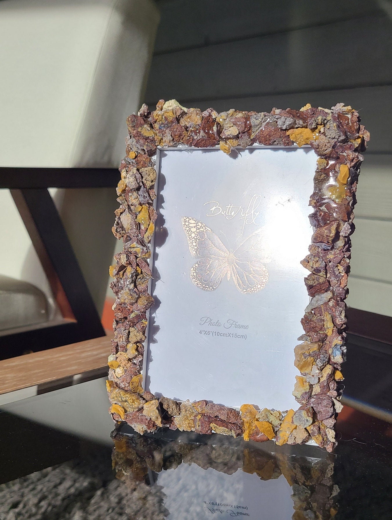 Stone Photo Frames Tabletop Picture Frame Unique Tabletop Picture Frame ...