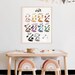 Arabic Colors Poster, Arabic Educational Poster, Arabic Kids Wall Art ...