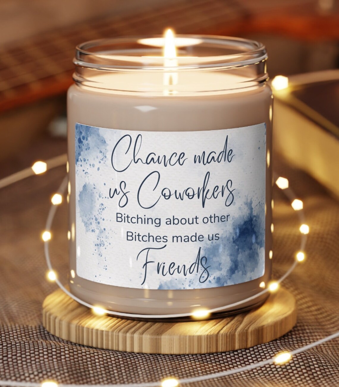 Funny Co-worker Gift: 'chance Made Us Co-workers, B*tching Made Us ...