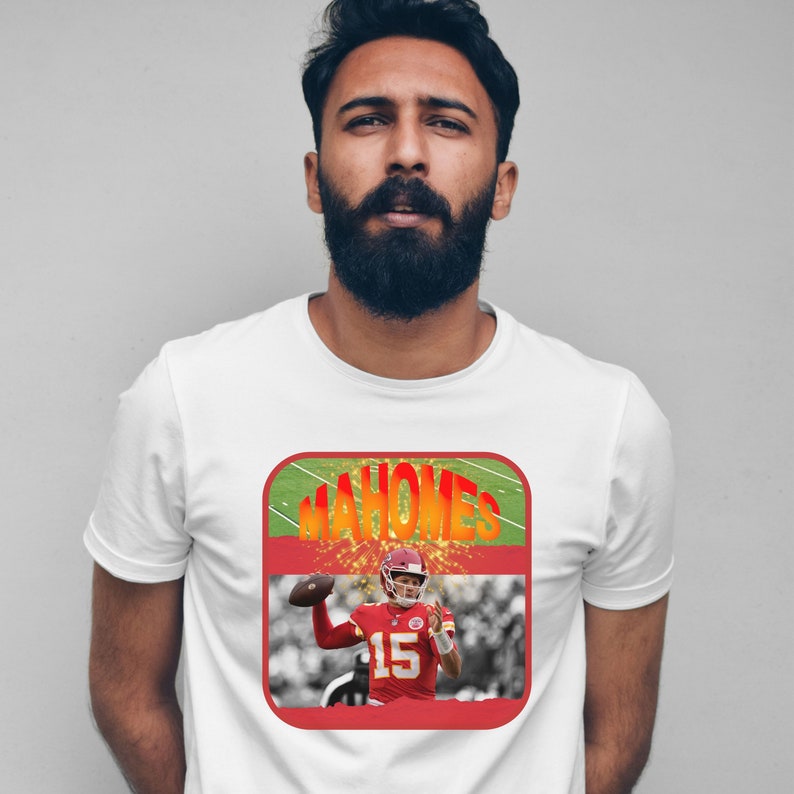 Patrick Mahomes Sublimation Design Png, DTF, DTG, Football Png | T ...