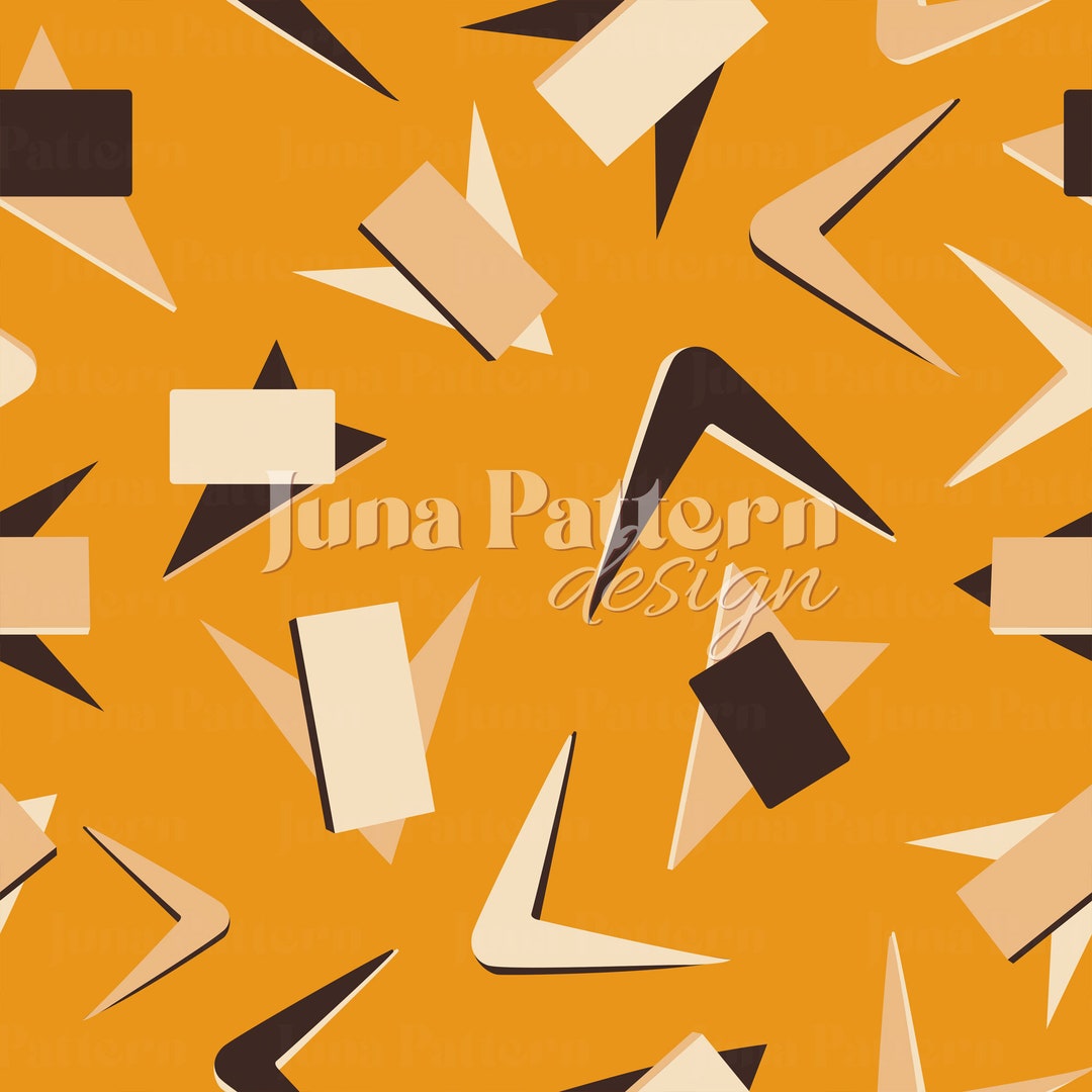 Retro Arrows Seamless Pattern, Arrows Seamless Digital File, Simple ...