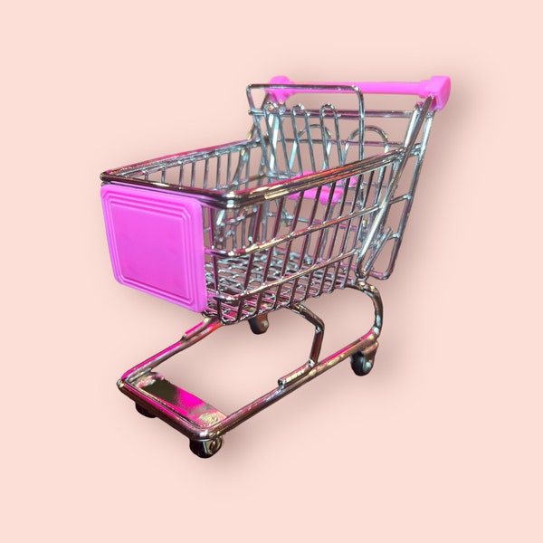 Mini Shopping Cart - Etsy