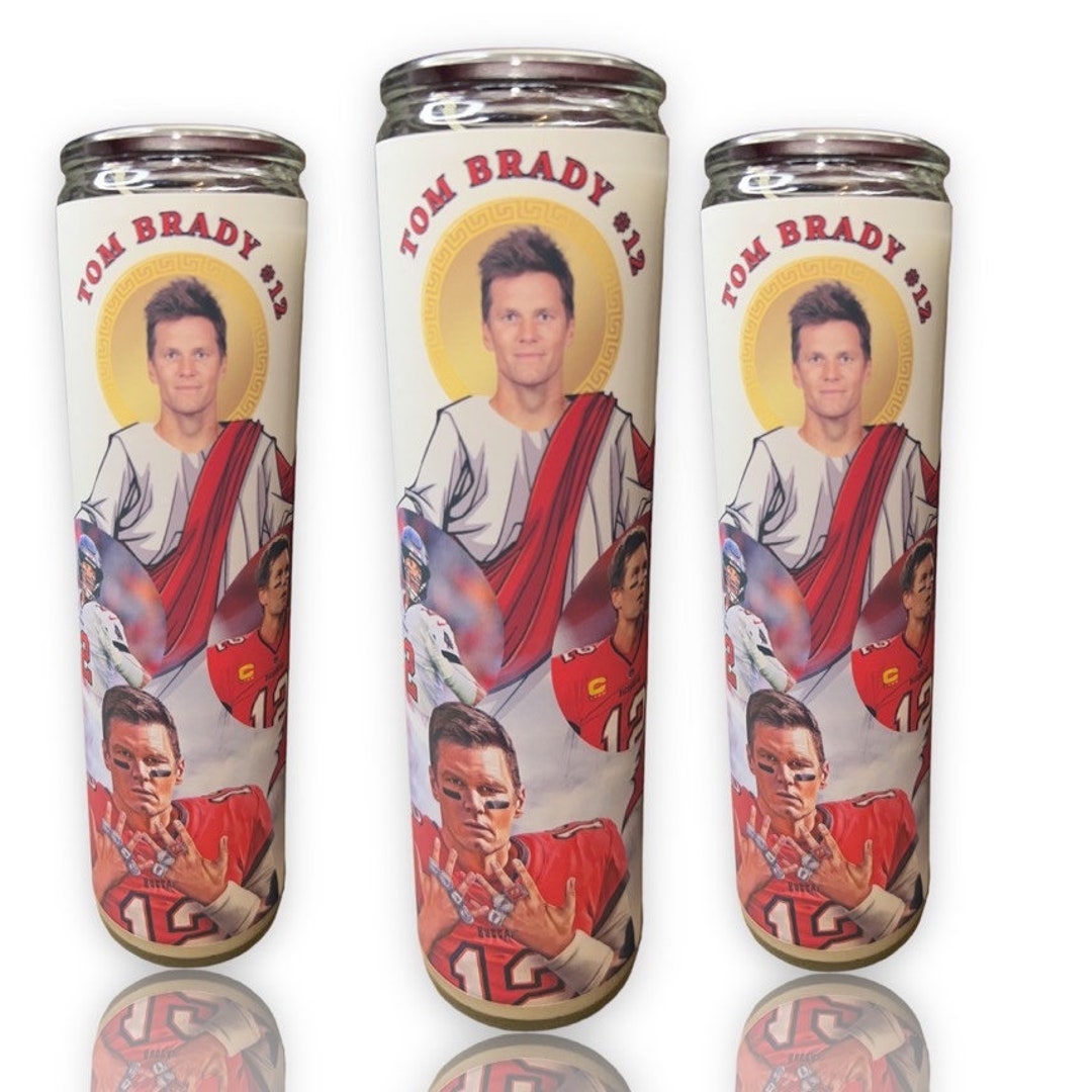 Tom Brady Candle Tom Brady Prayer Candle Tampa Bay - Etsy