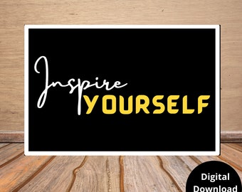 Inspirational High School Posters - Etsy