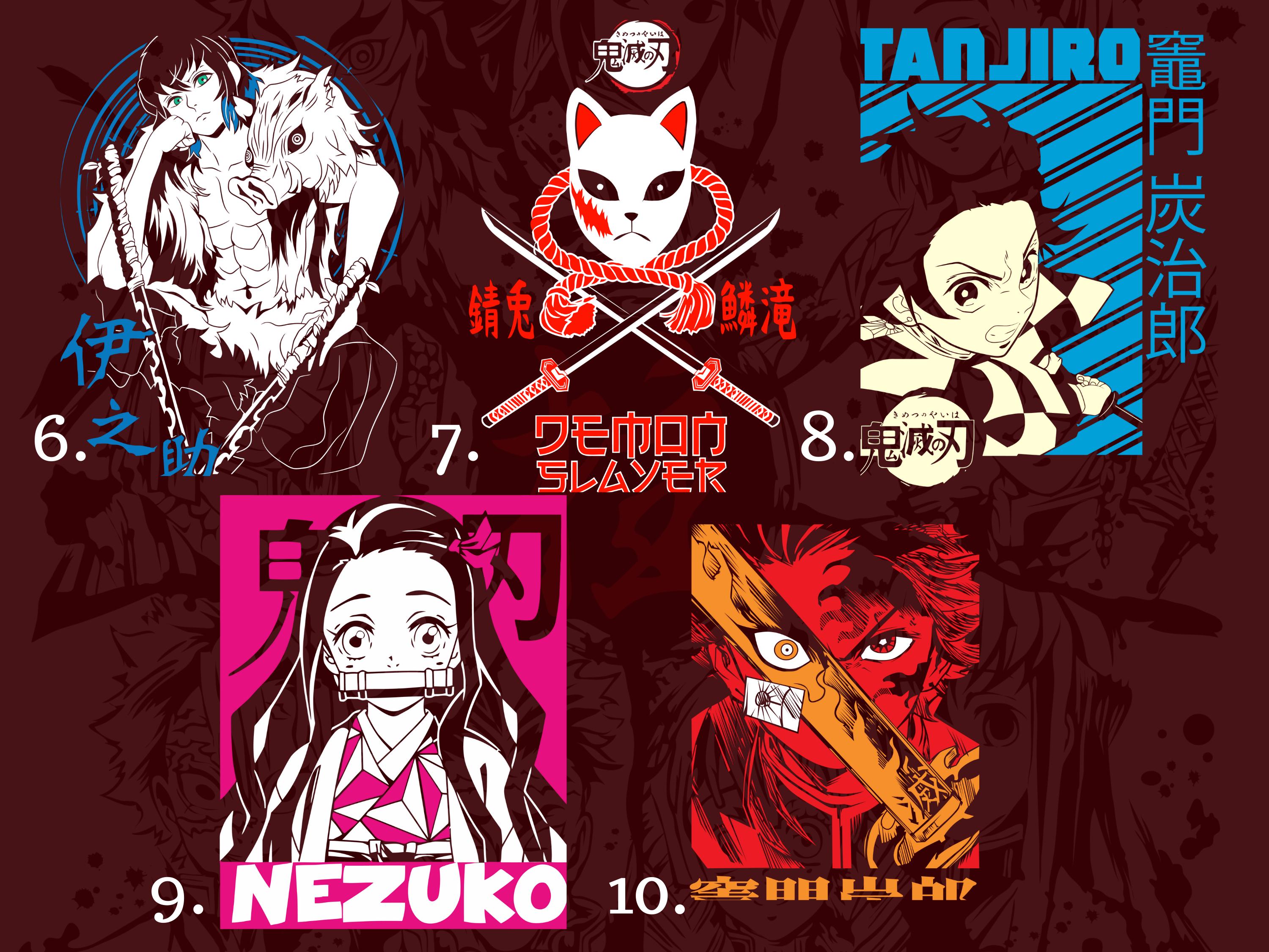 Demon Slayer Transparent PNG'S for Print, Demon Slayer Wallpaper ...