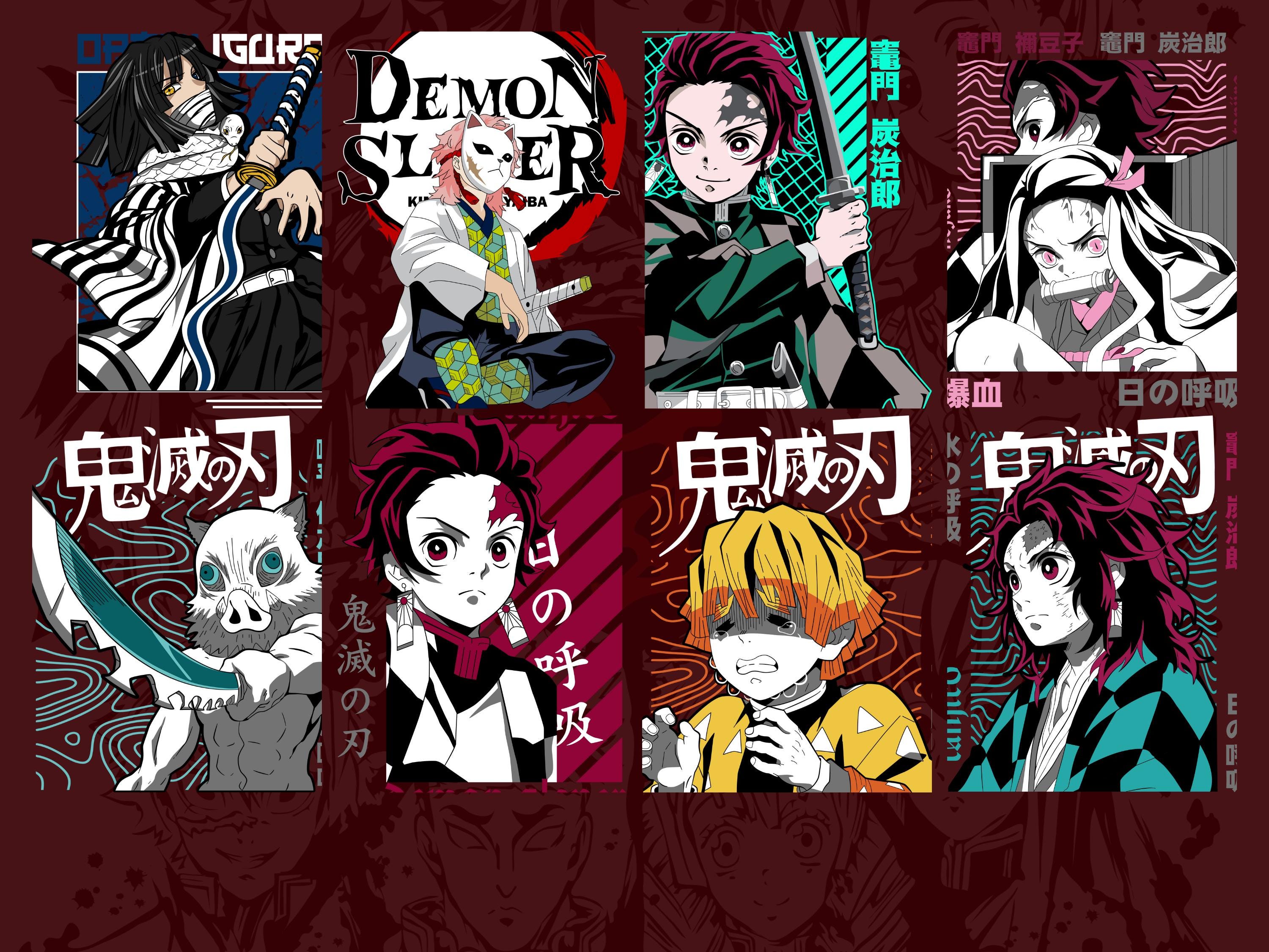 Demon Slayer Transparent PNG'S for Print, Demon Slayer Wallpaper ...
