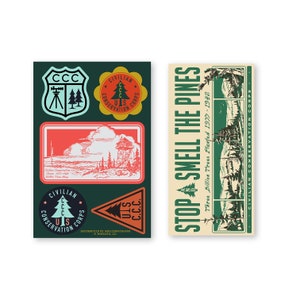 Civilian Conservation Corps Sticker Set + Bumper Sticker CCC - Etsy